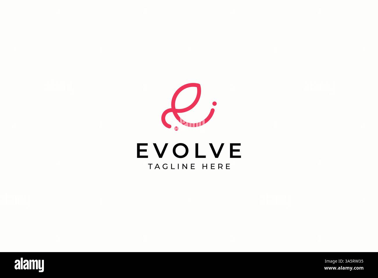 Evolve Logo Letter E Business Company Network Connection Modern ...