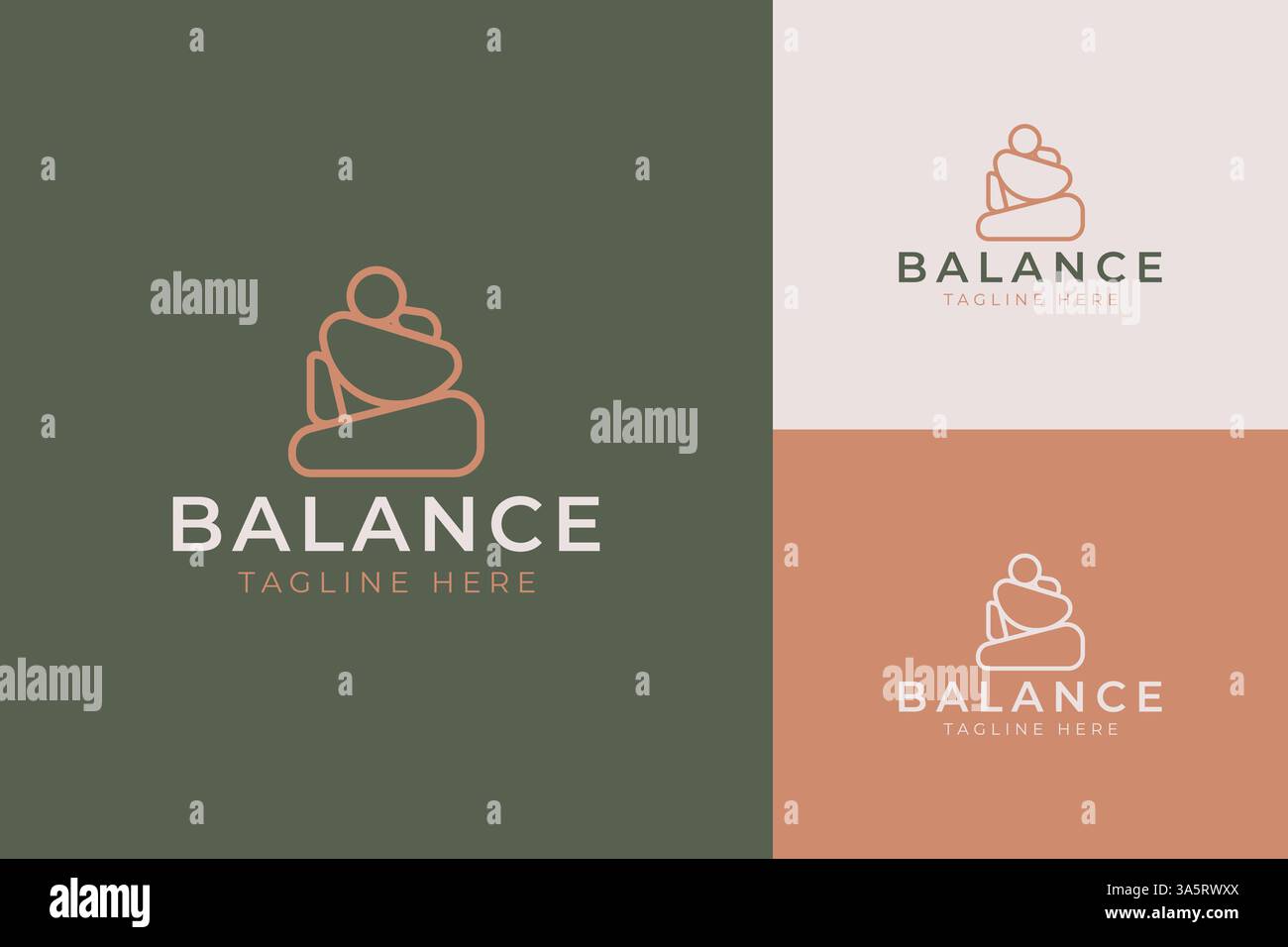 Balance concept abstract stack Stock Vector Images - Alamy