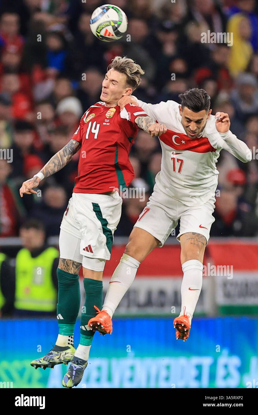 Hungary v Türkiye - UEFA Nations League 2024/25 League A/B Play-offs ...