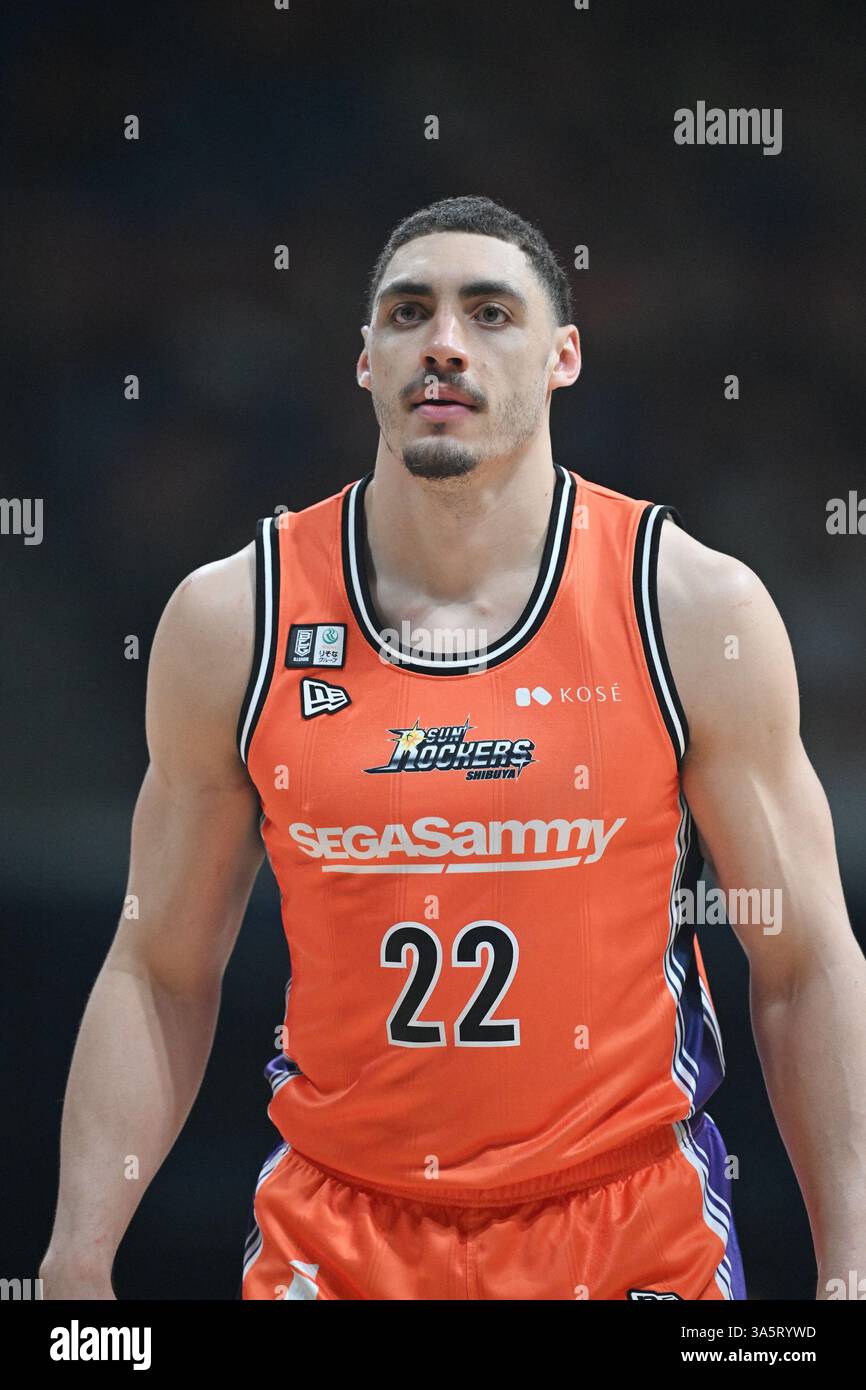 Reid Travis (Sunrockers), MARCH 23, 2025 - Basketball : 2024-25 B ...