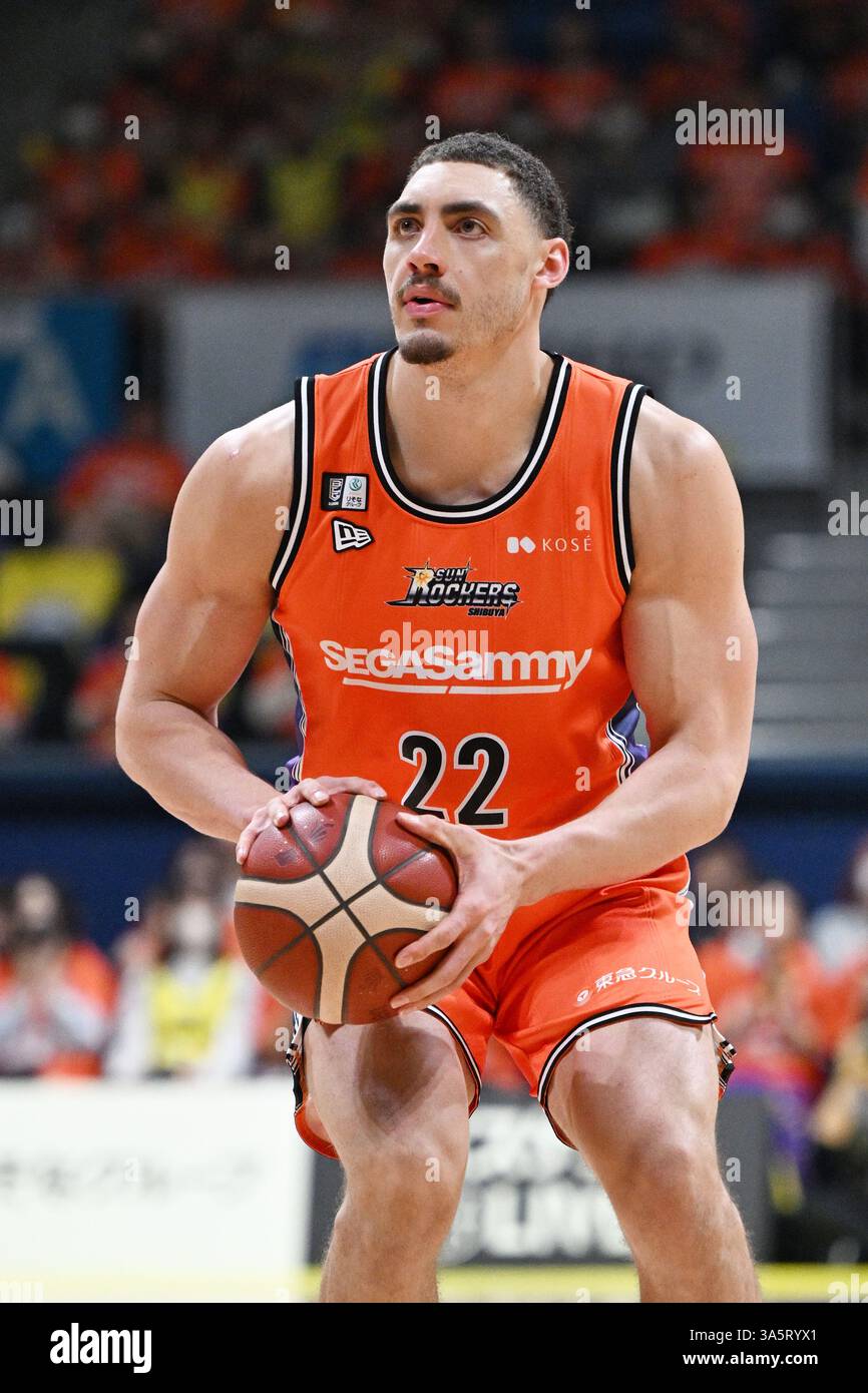 Reid Travis (Sunrockers), MARCH 23, 2025 - Basketball : 2024-25 B ...