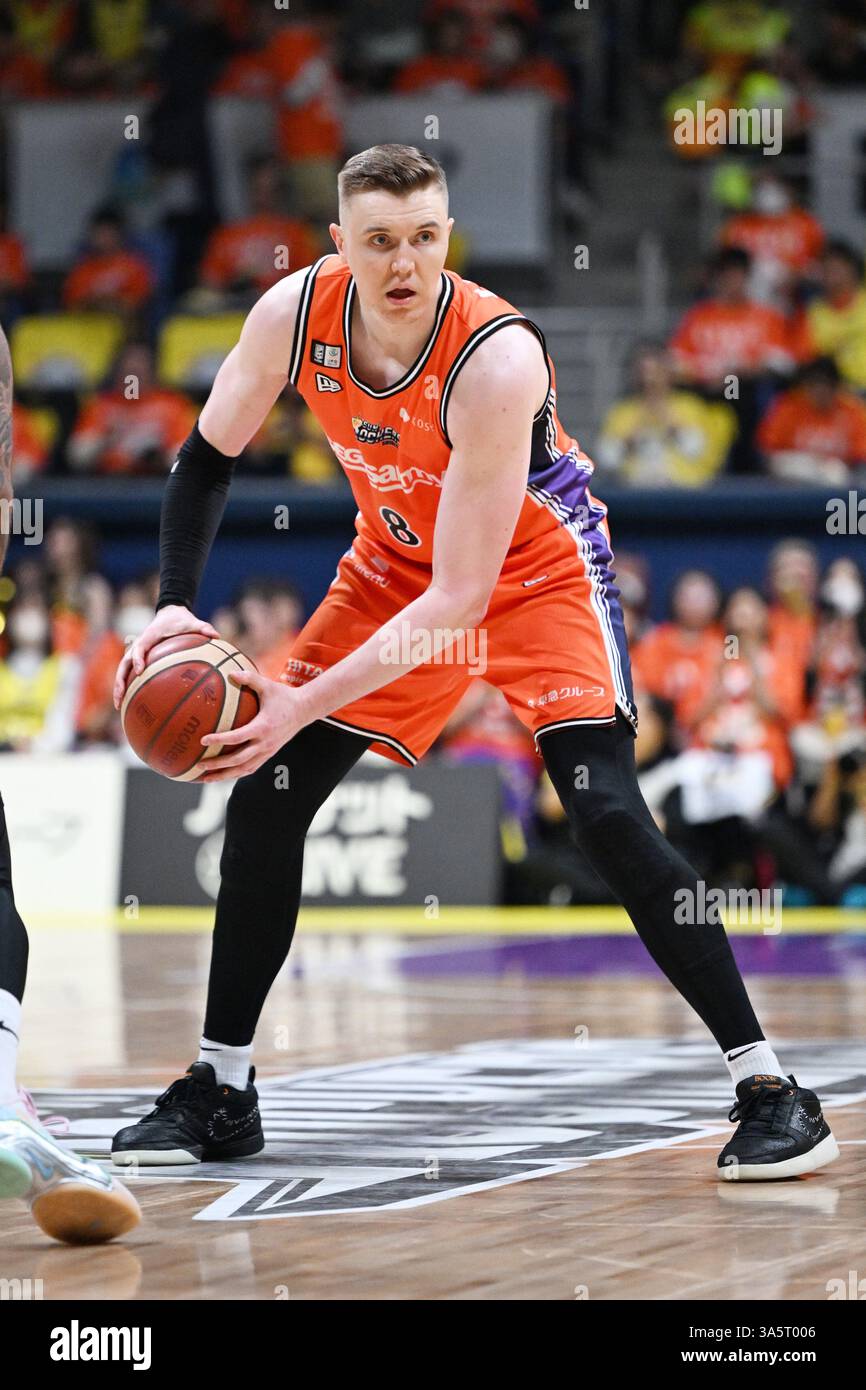 Josh Hawkinson (Sunrockers), MARCH 23, 2025 - Basketball : 2024-25 B ...