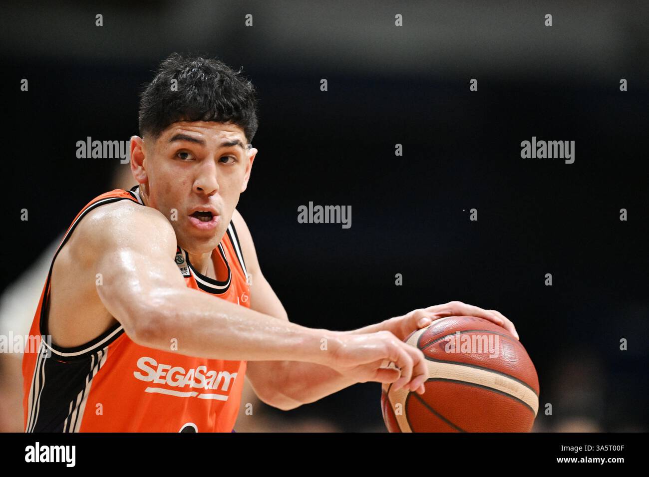 Leo Vendrame (Sunrockers), MARCH 23, 2025 - Basketball : 2024-25 B ...