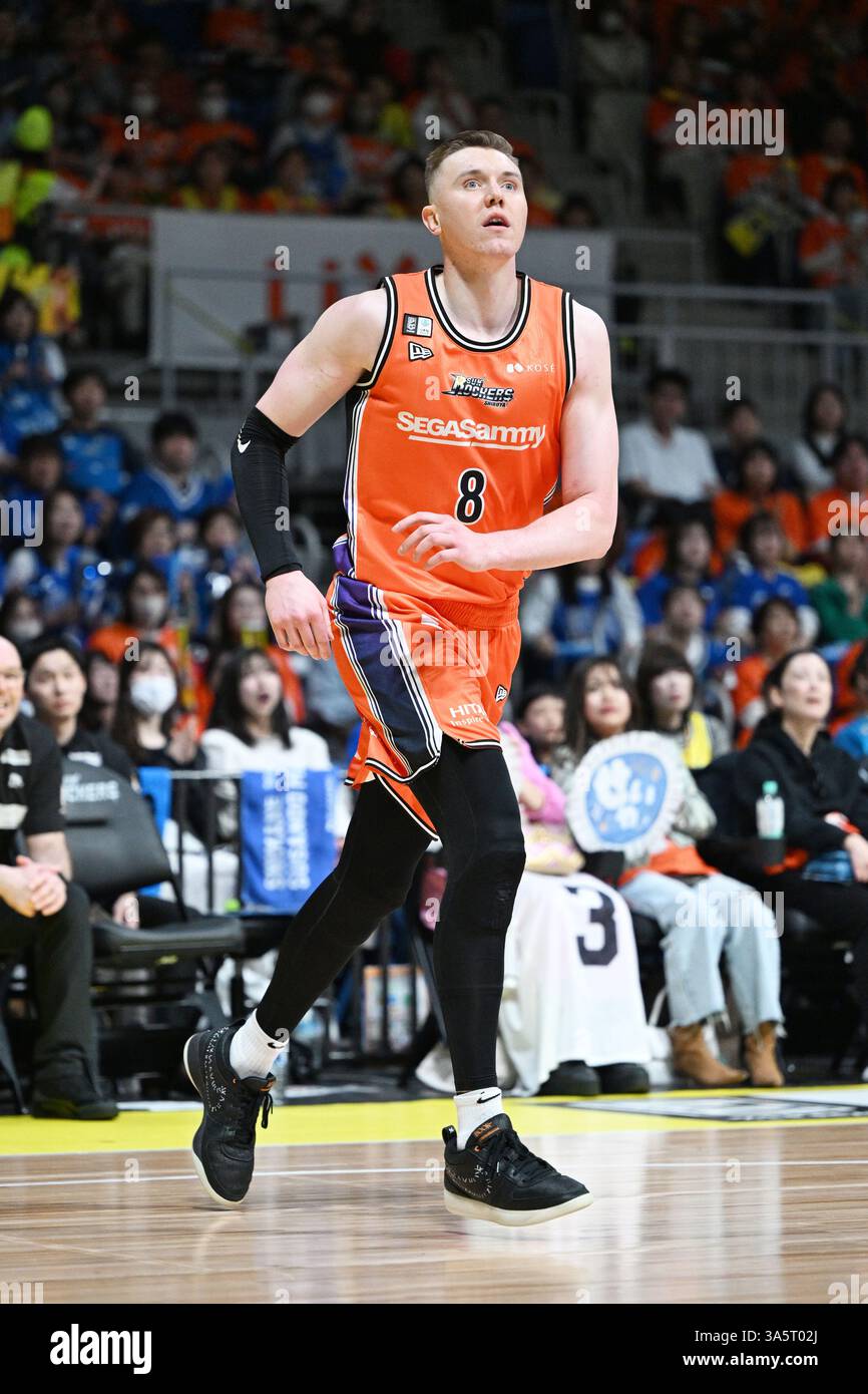 Josh Hawkinson (Sunrockers), MARCH 23, 2025 - Basketball : 2024-25 B ...