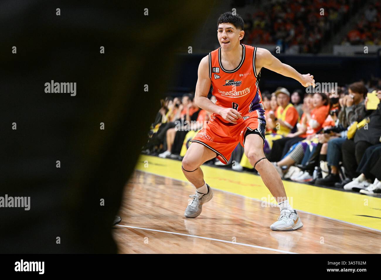 Leo Vendrame (Sunrockers), MARCH 23, 2025 - Basketball : 2024-25 B ...
