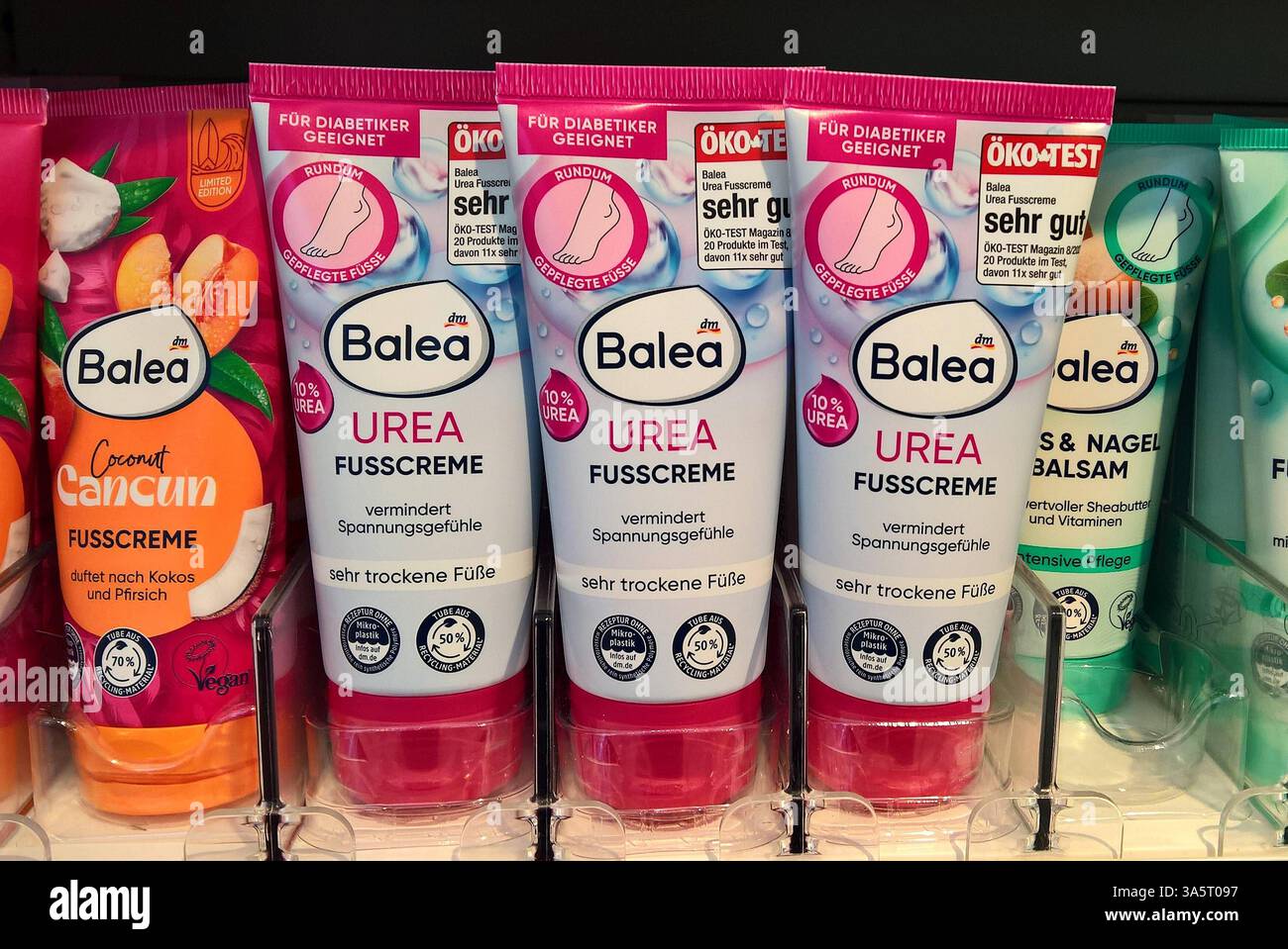 dm Drogerie, Balea Urea Fusscreme, Test sehr gut bei Öko Test. Balea ...