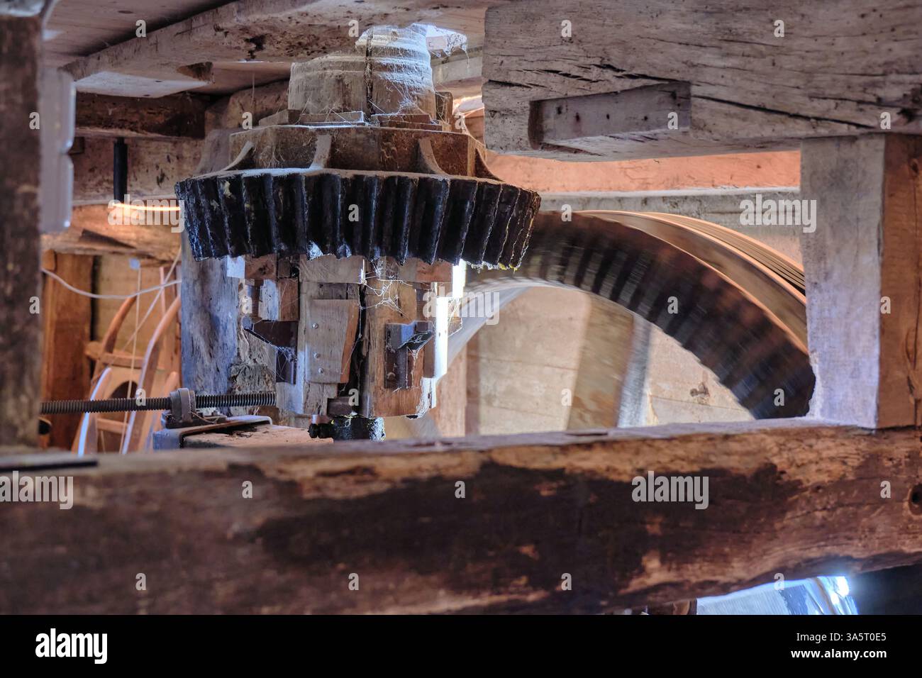 Large waterwheel mechanism in hi-res stock photography and images - Alamy