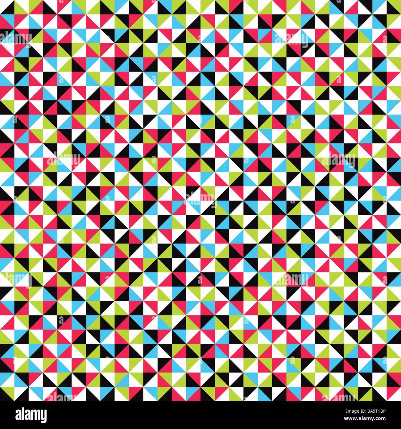Seamless pattern of geometric shapes. Colorful mosaic backdrop ...