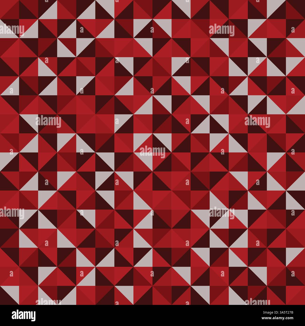 Mosaic. Seamless pattern of geometric shapes. Geometric vector ...