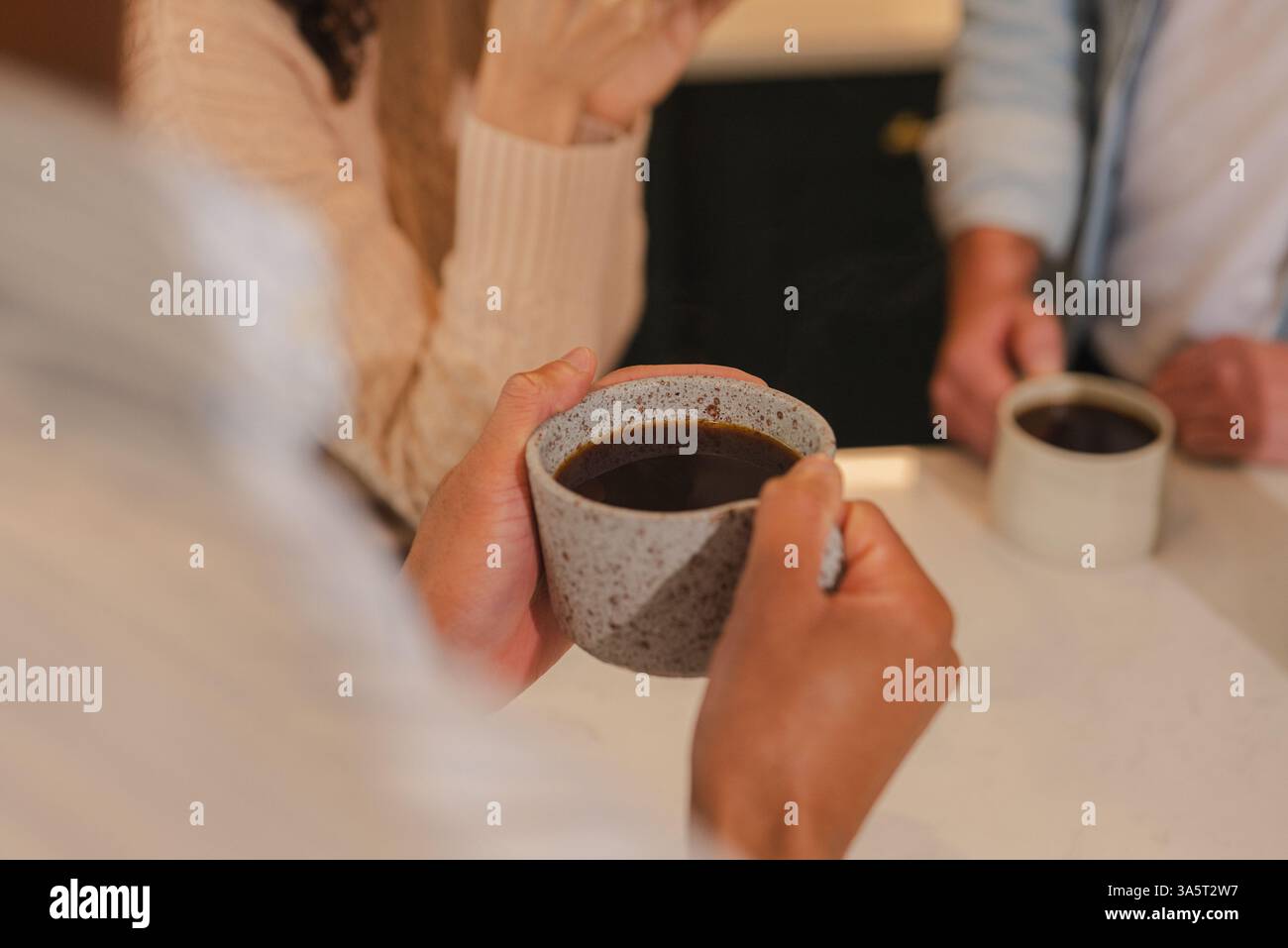 Routine sharing hi-res stock photography and images - Alamy