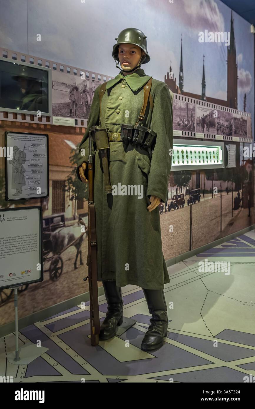 The Two Enemies exhibition at the Army Museum - Bialystok, Poland Stock ...
