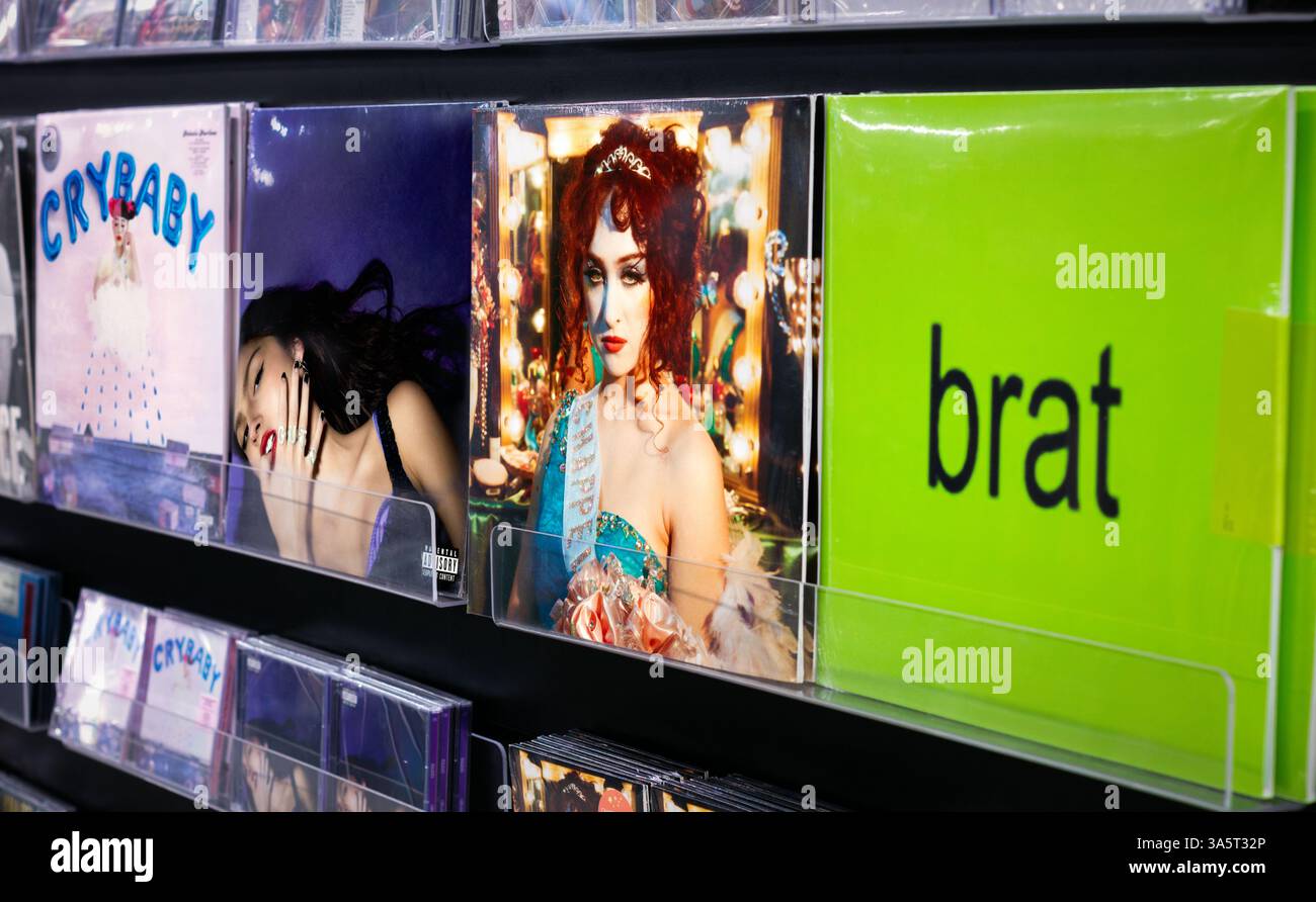 Brat charli xcx hi-res stock photography and images - Alamy