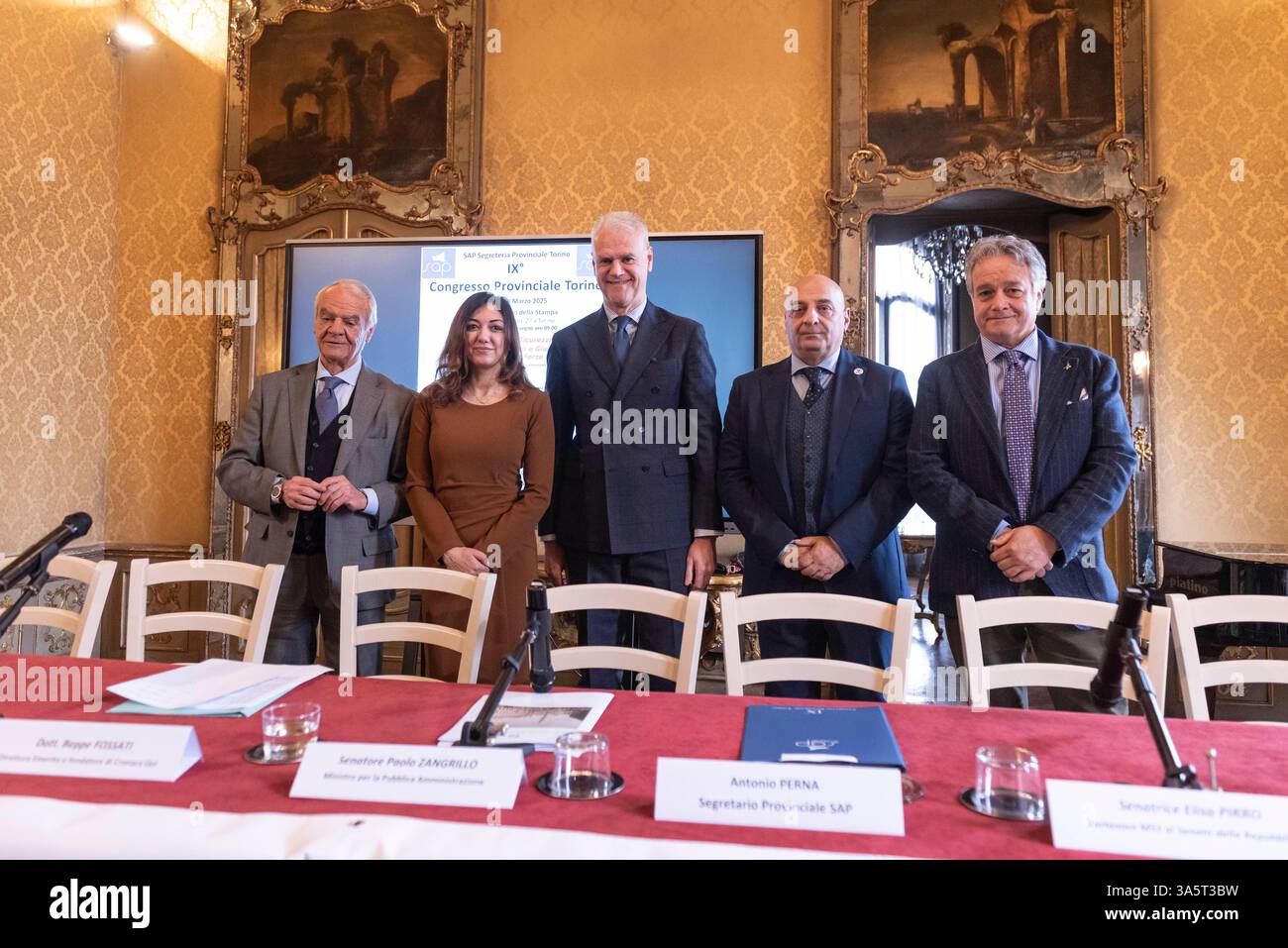Giuseppe Fossati, Augusta Montaruli, Paolo Zangrillo, Antonio Perna ...