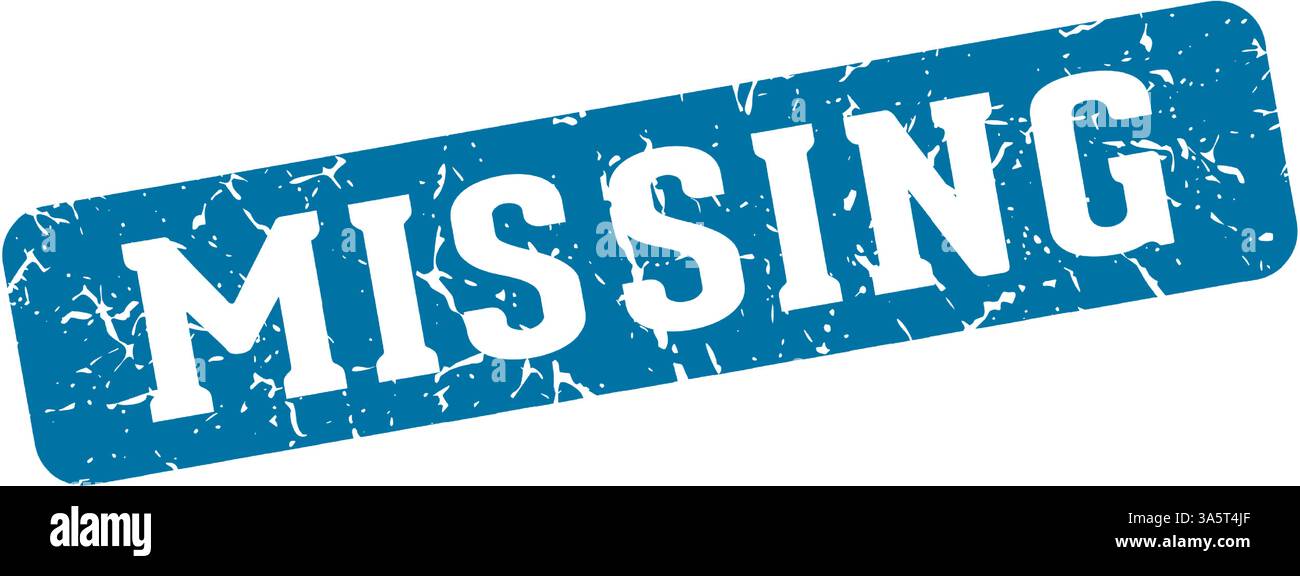 missing stamp. missing rectangular sign isolated on transparent ...