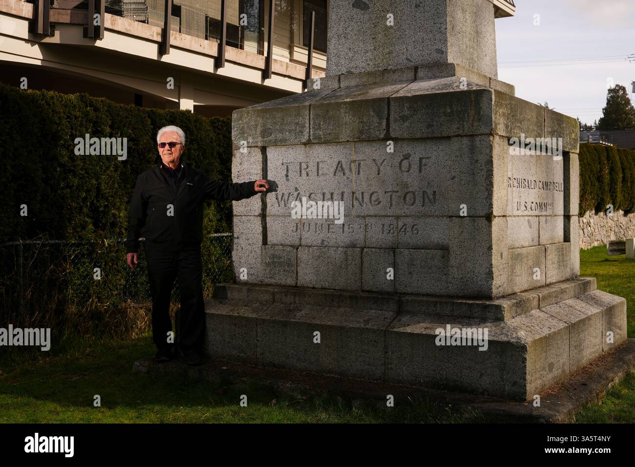 Brian Calder, a fourth-generation resident and dual citizen, poses for ...