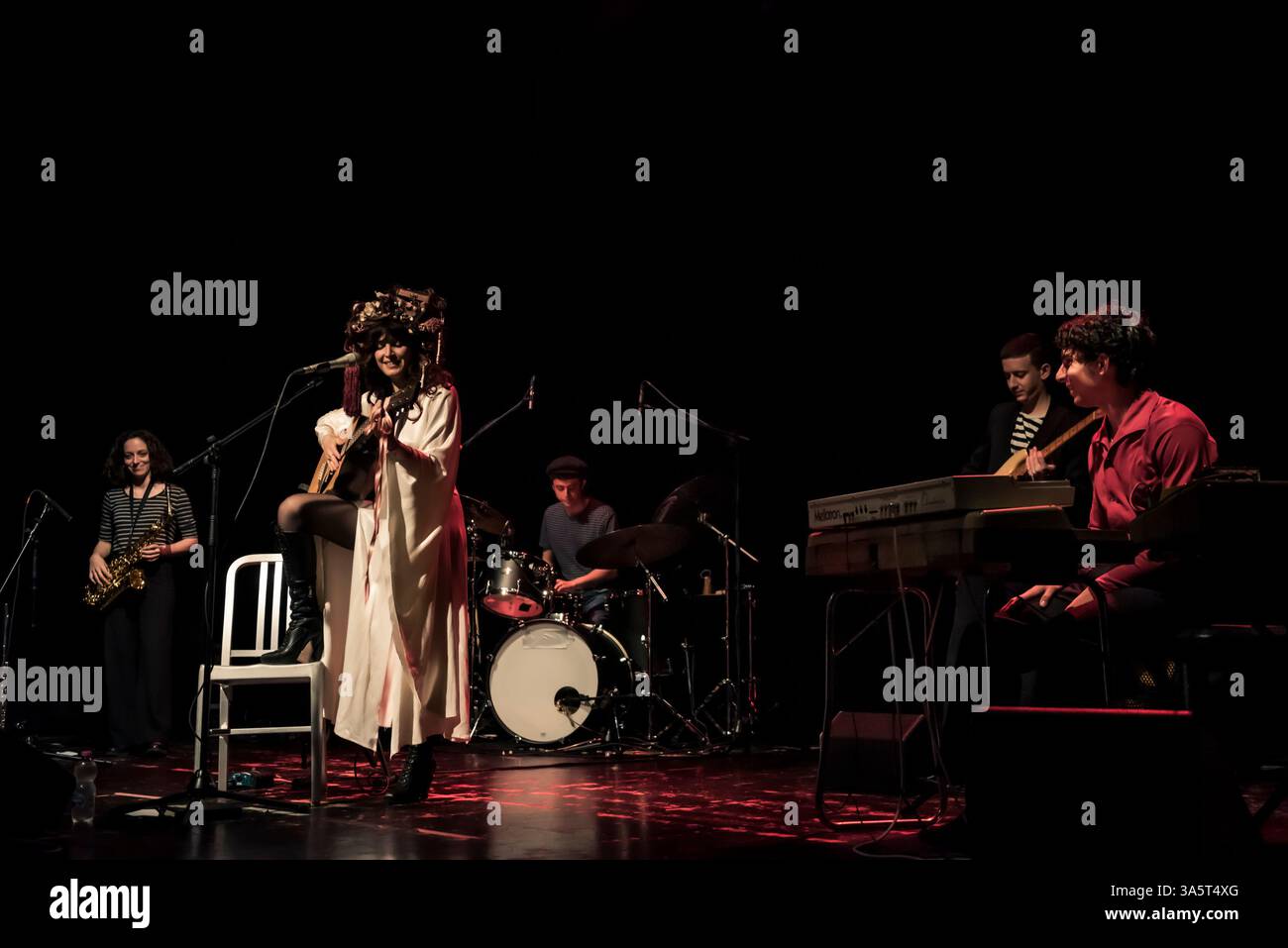 Marianne Mirage – real name Giovanna Gardelli - performs during the ...