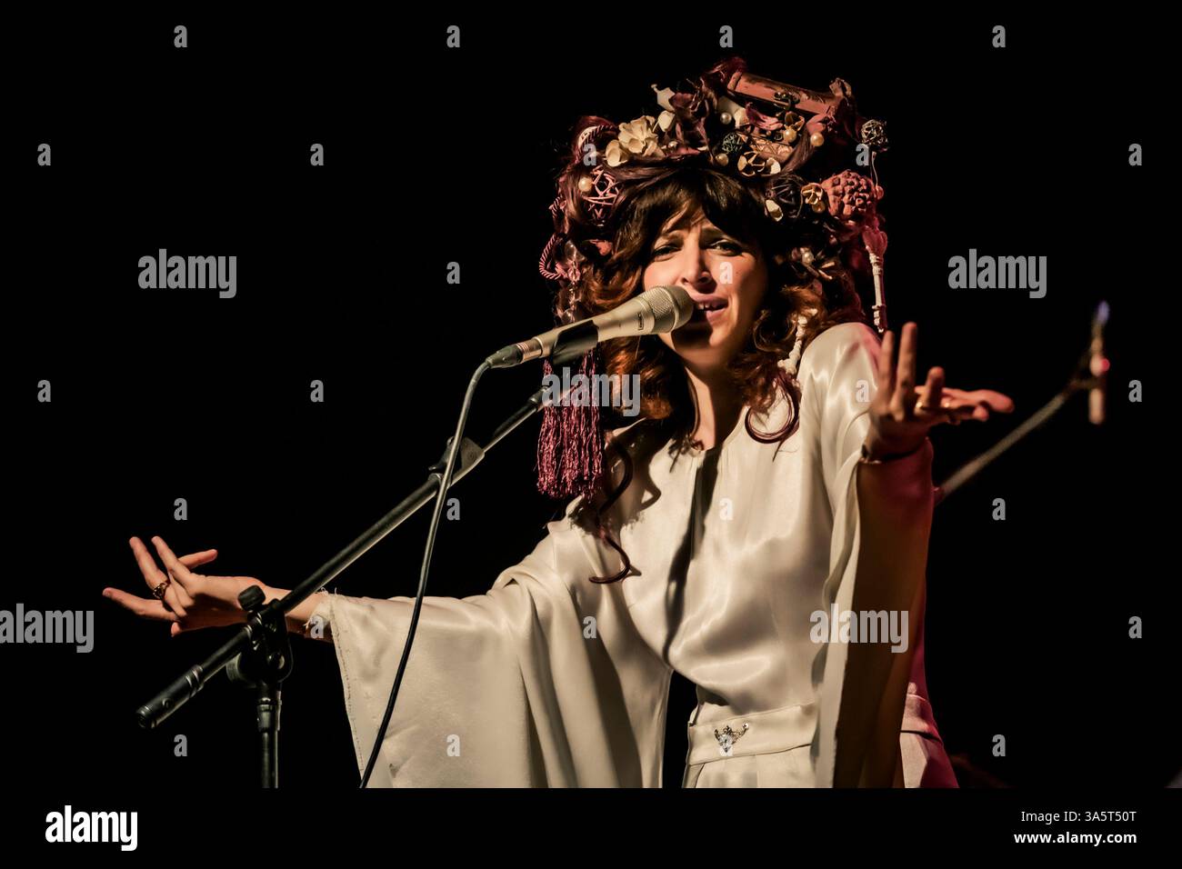 Marianne Mirage – real name Giovanna Gardelli - performs during the ...