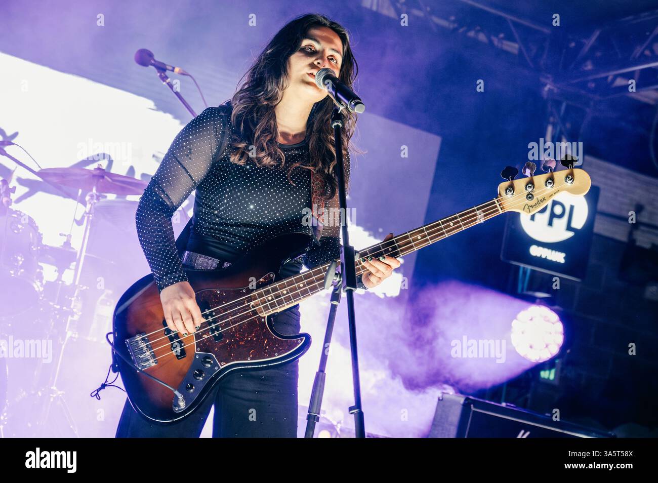 15th March 2025 - Austin, Texas: Baby Said perform at The British Music ...