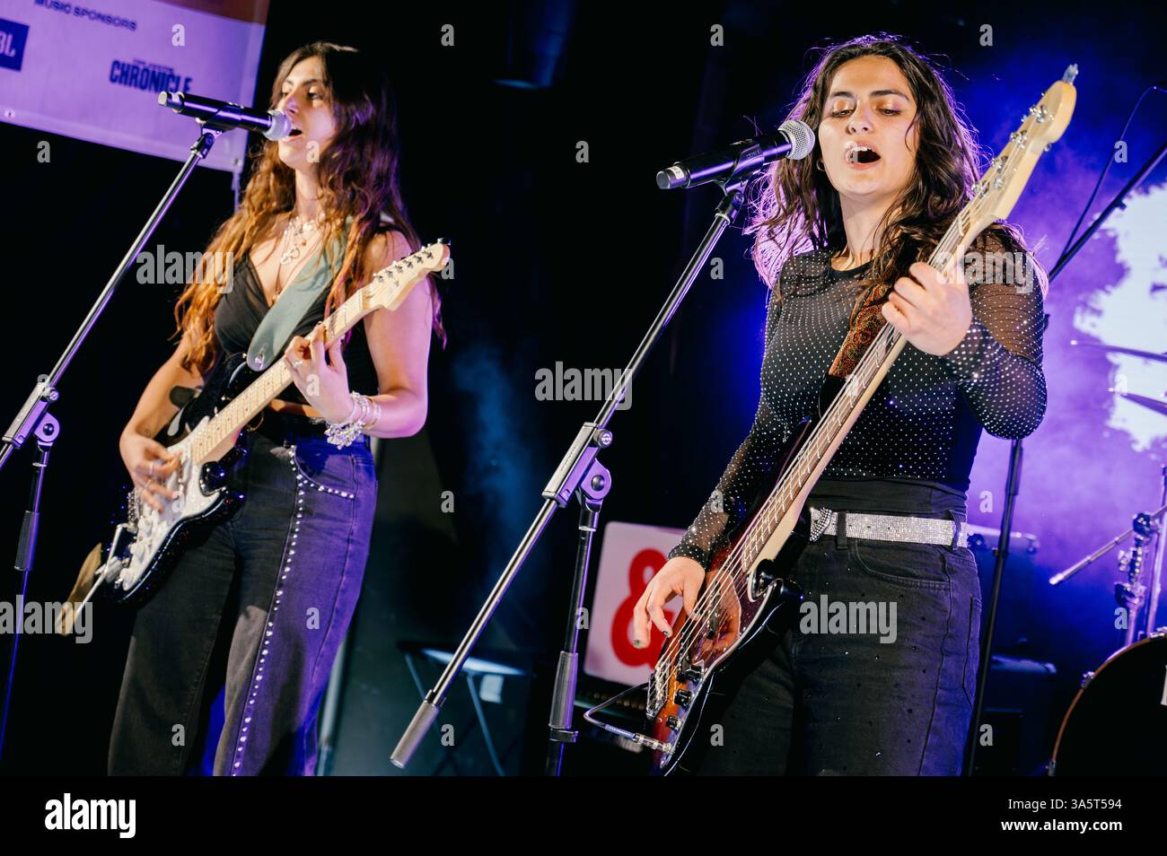 15th March 2025 - Austin, Texas: Baby Said perform at The British Music ...