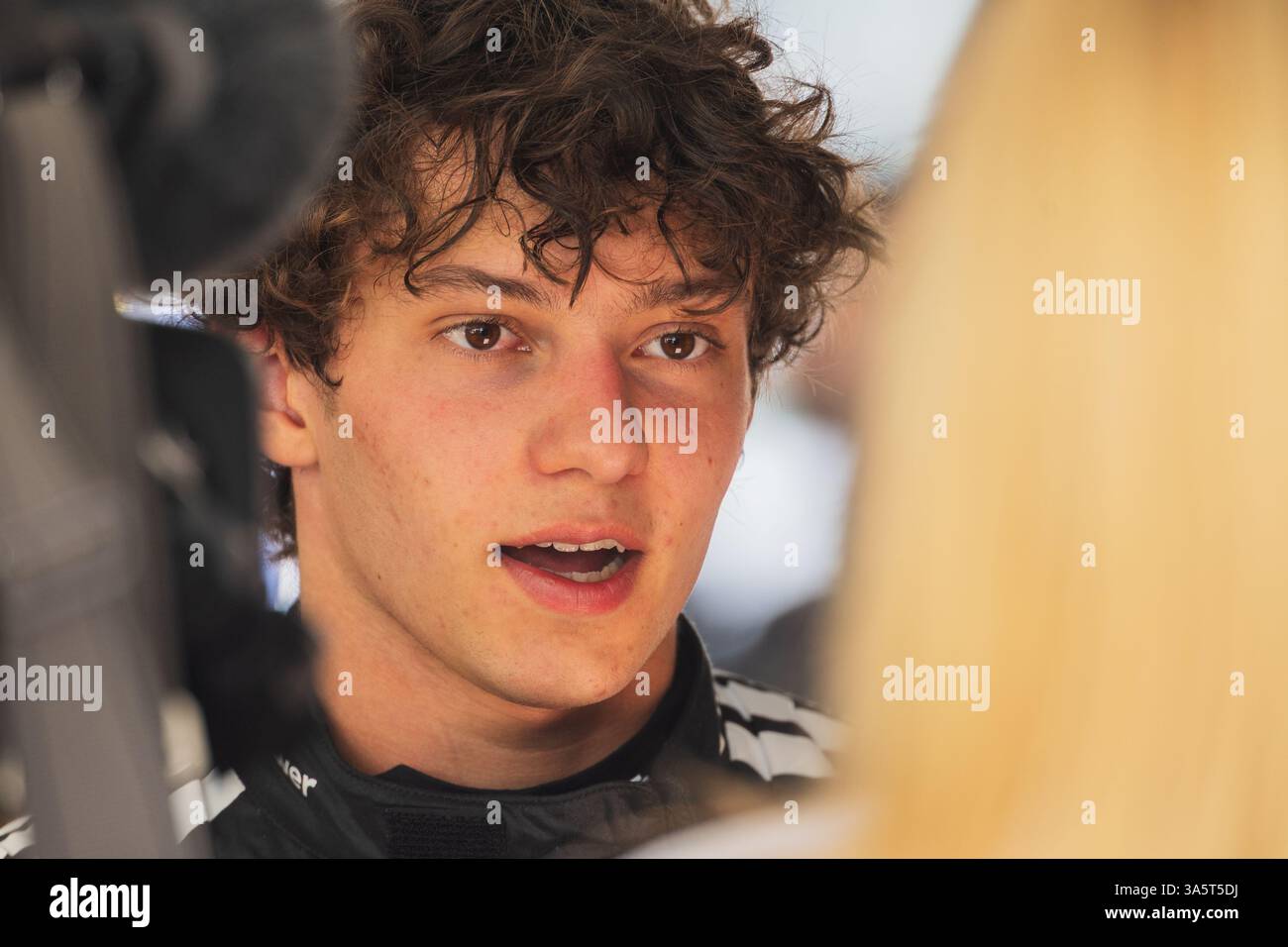 Shanghai, China. 22nd Mar, 2025. Andrea Kimi Antonelli of Italy and ...