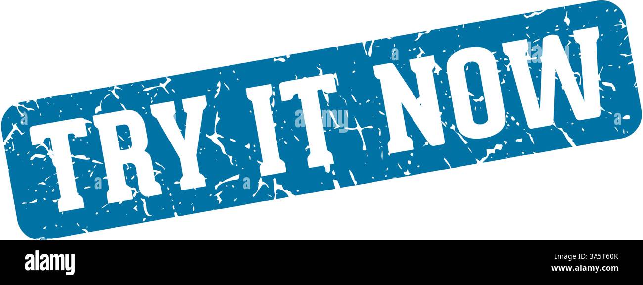 try it now stamp. try it now rectangular sign isolated on transparent ...