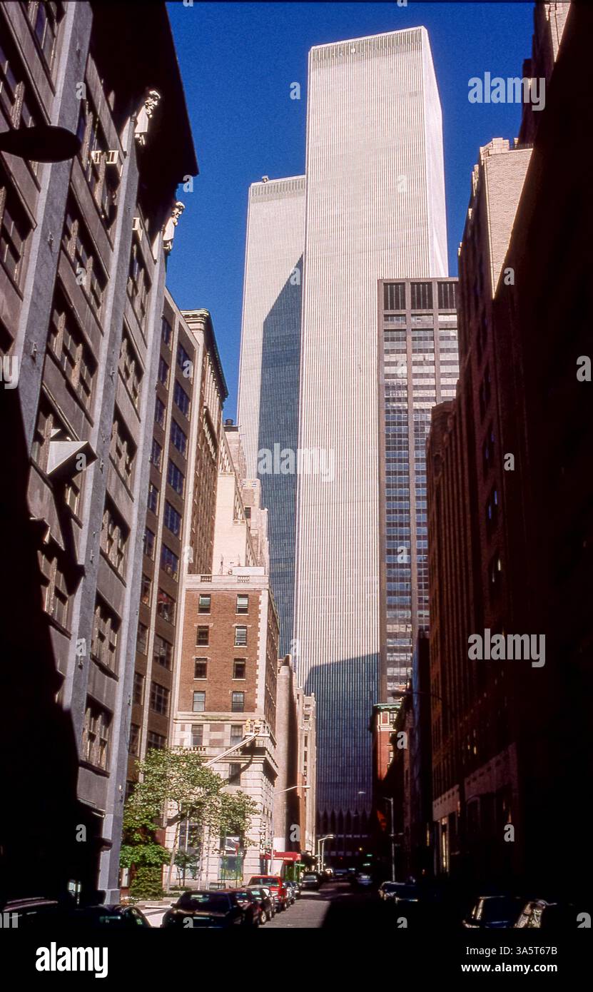 World Trade Center, New York, USA, 1990s (1998 Stock Photo - Alamy