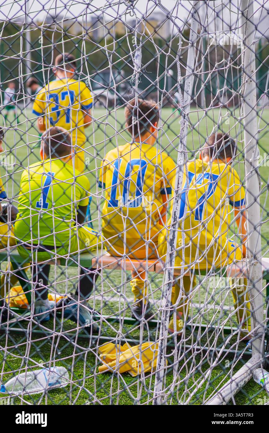 Benchwarmers soccer hi-res stock photography and images - Alamy