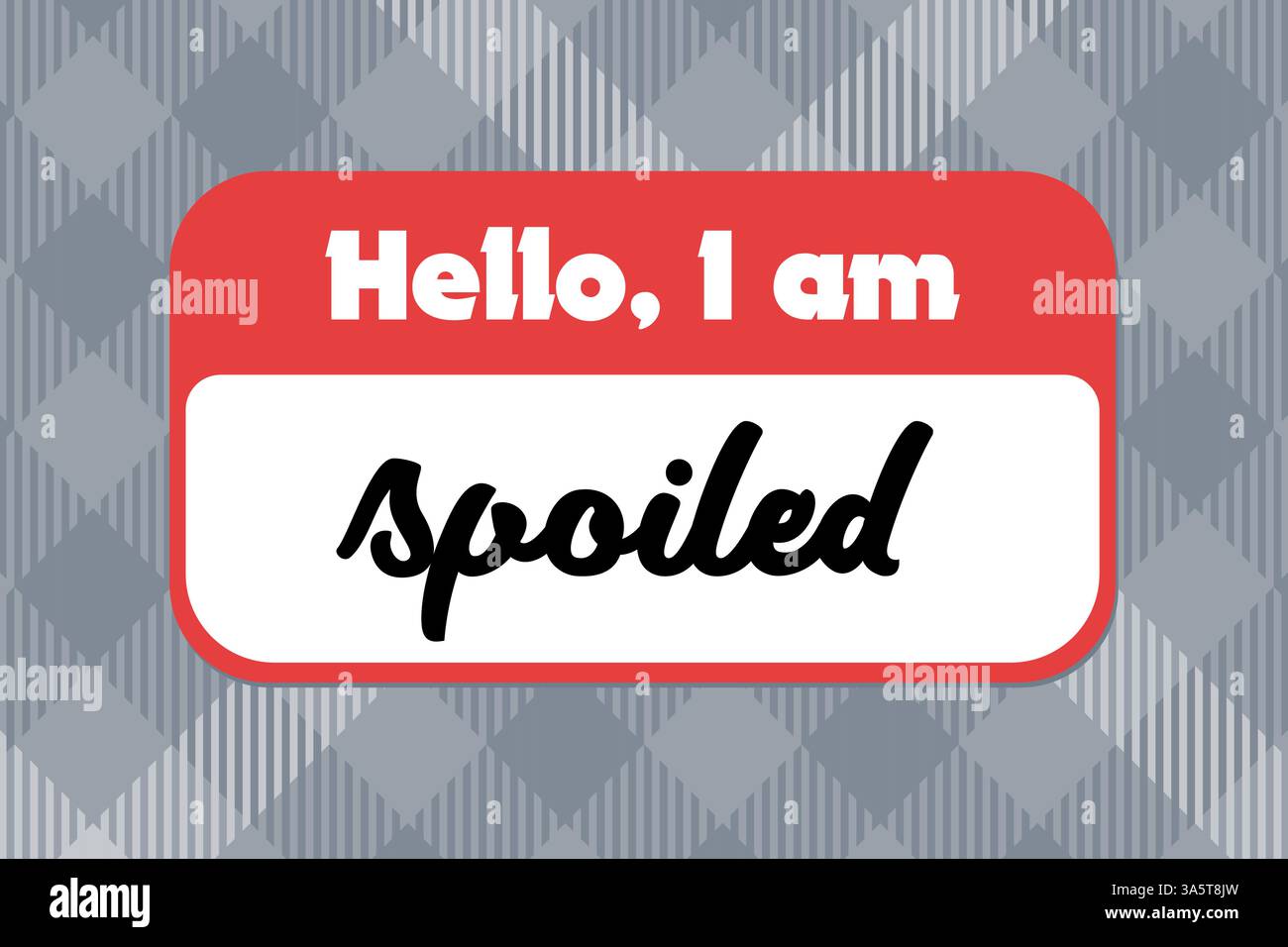 Selfish brat Stock Vector Images - Alamy