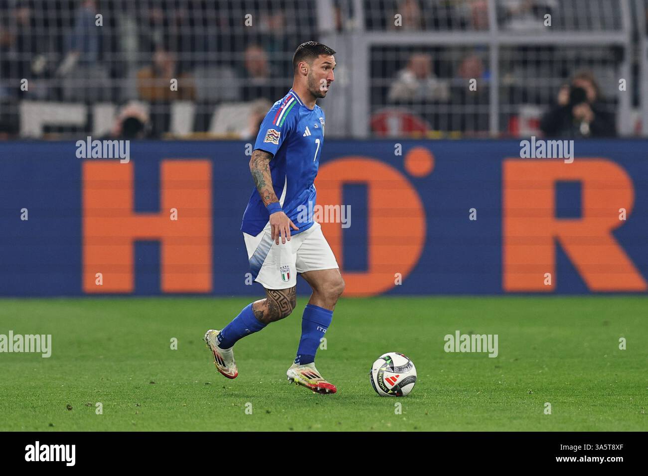 Matteo Politano (Italy) ; during the Uefa Nations League 2025 match ...