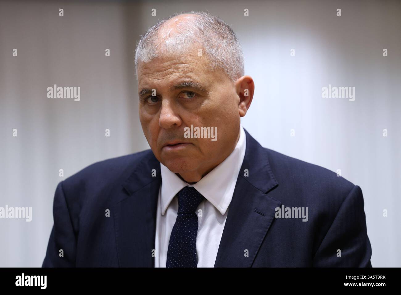 Brussels, Belgium, 24th March 2025. Minister of Agriculture,Anton ...