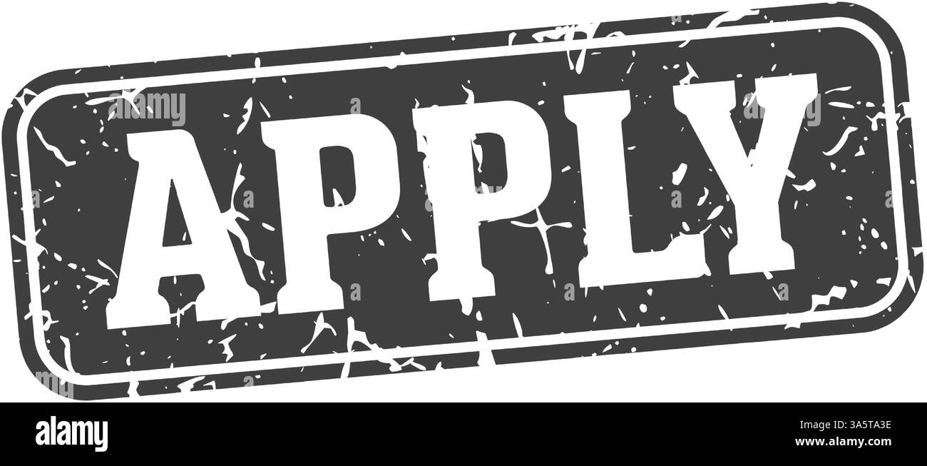 apply stamp. apply rectangular sign isolated on transparent background ...