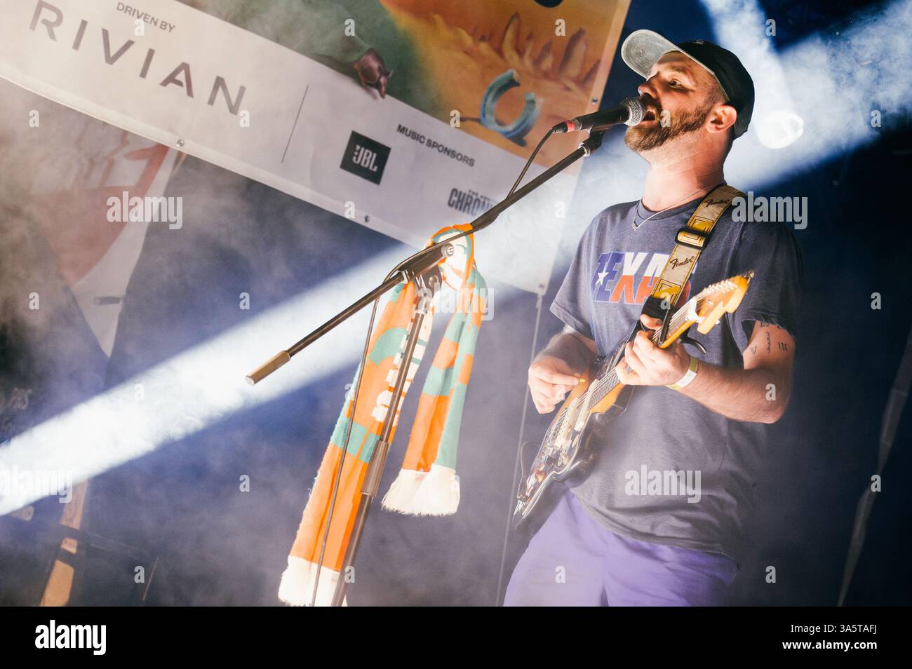 15th March 2025 - Austin, Texas: Annie-Dog perform at The British Music ...