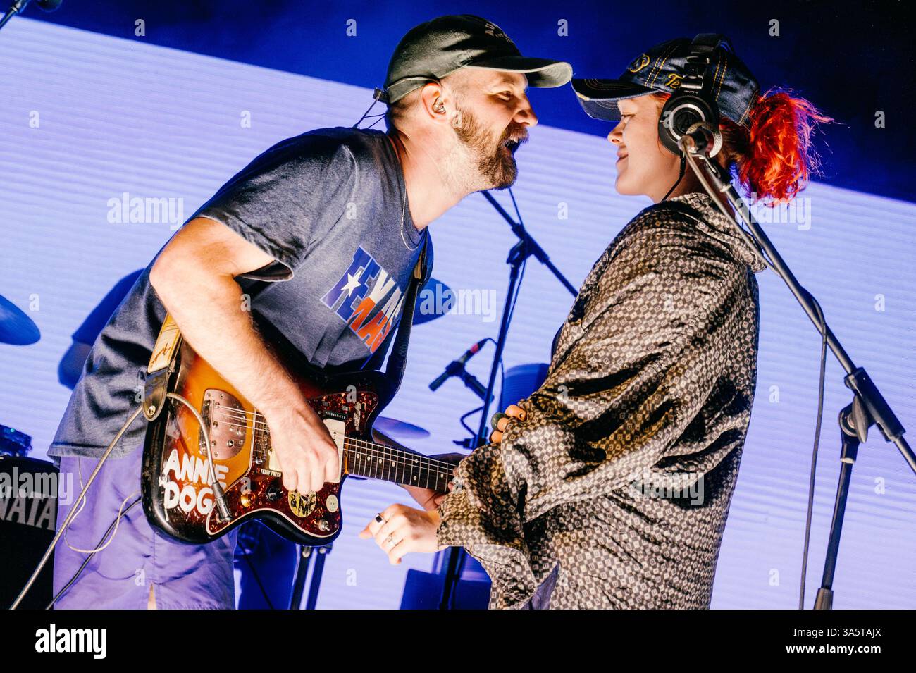 15th March 2025 - Austin, Texas: Annie-Dog perform at The British Music ...