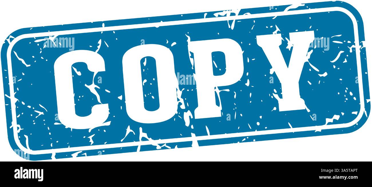 copy stamp. copy rectangular sign isolated on transparent background ...