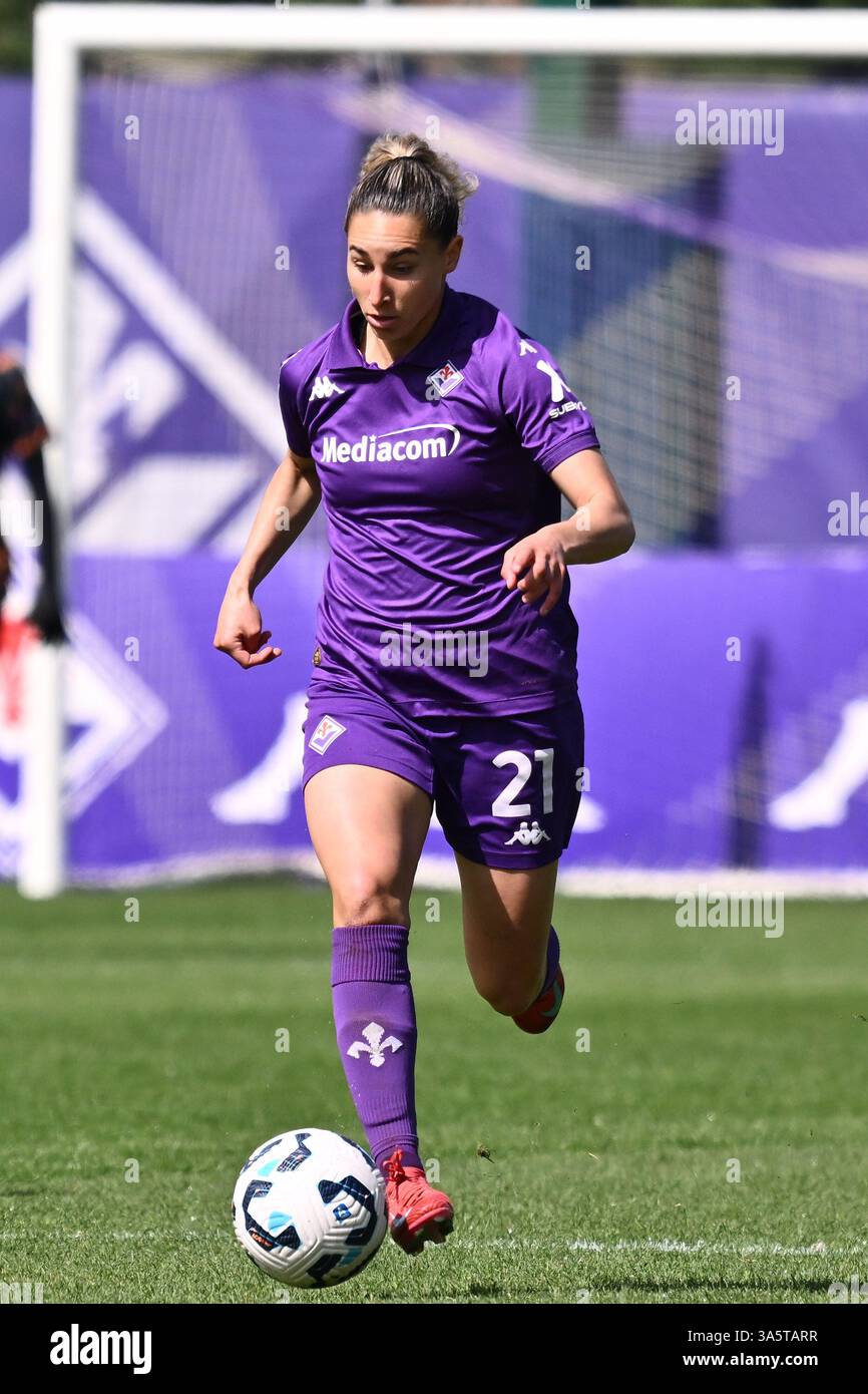 Emma Severini of A.C.F Fiorentina is in action during the 22th day of ...