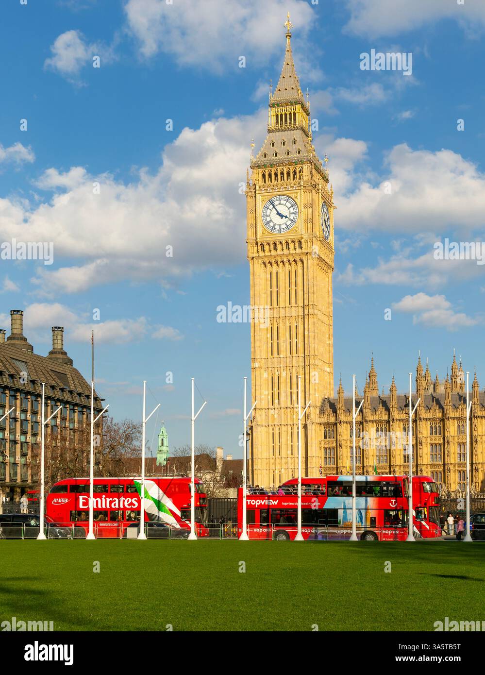 Big Ben, Houses of Parliament, Westminster, London, England, UK from ...