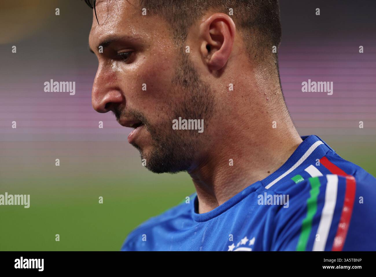 Matteo Politano (Italy) ; during the Uefa Nations League 2025 match ...