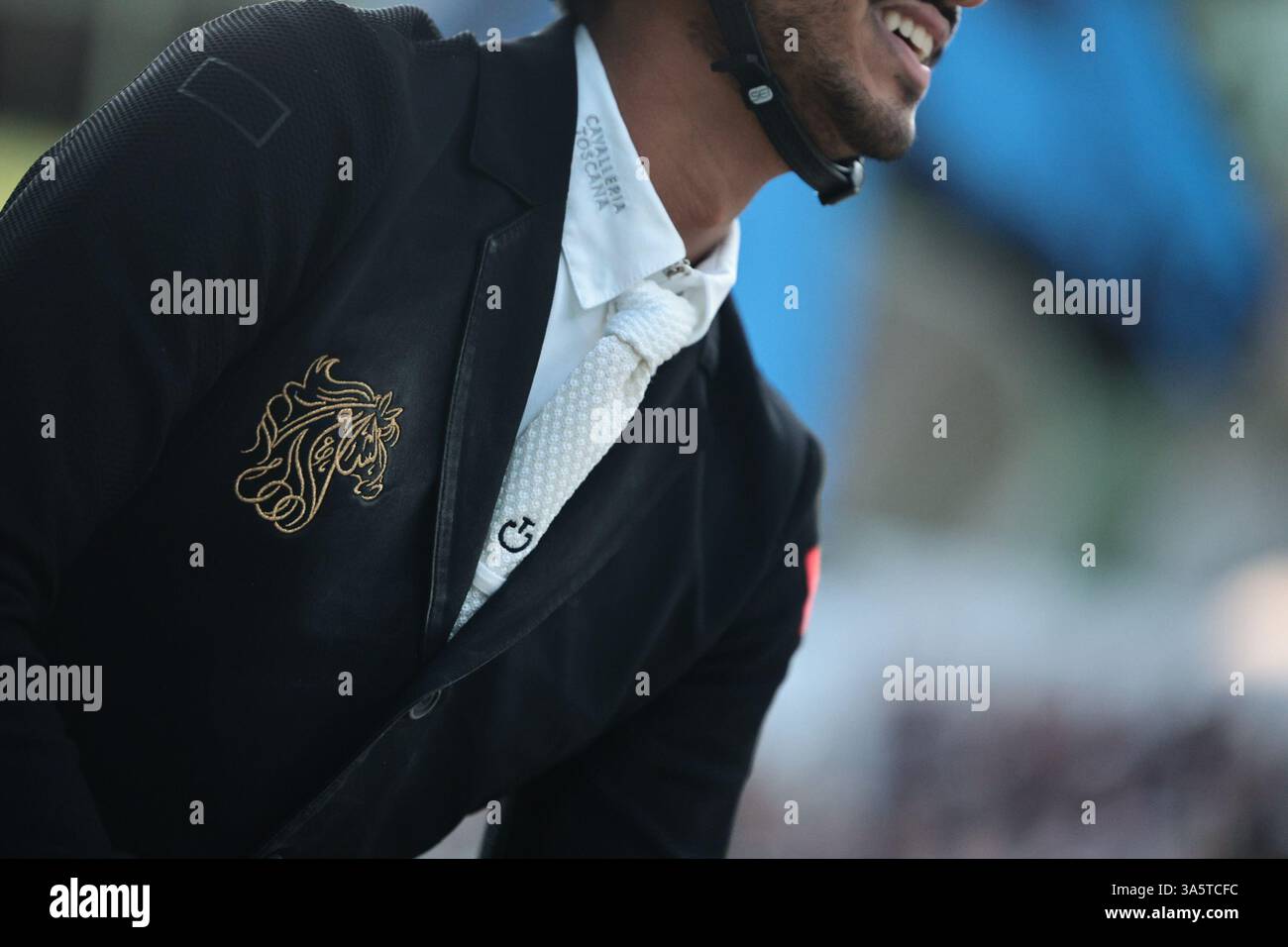 Omar Abdul Aziz AL MARZOOQI of United Arab Emirates with Enjoy de la ...