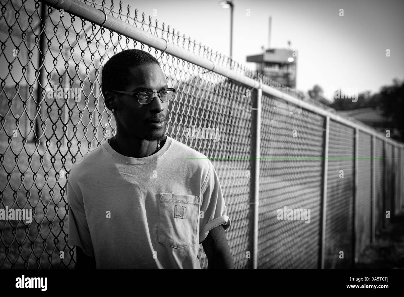 Raleigh, North Carolina, USA. 29th Apr, 2024. Dasman Brown stands ...