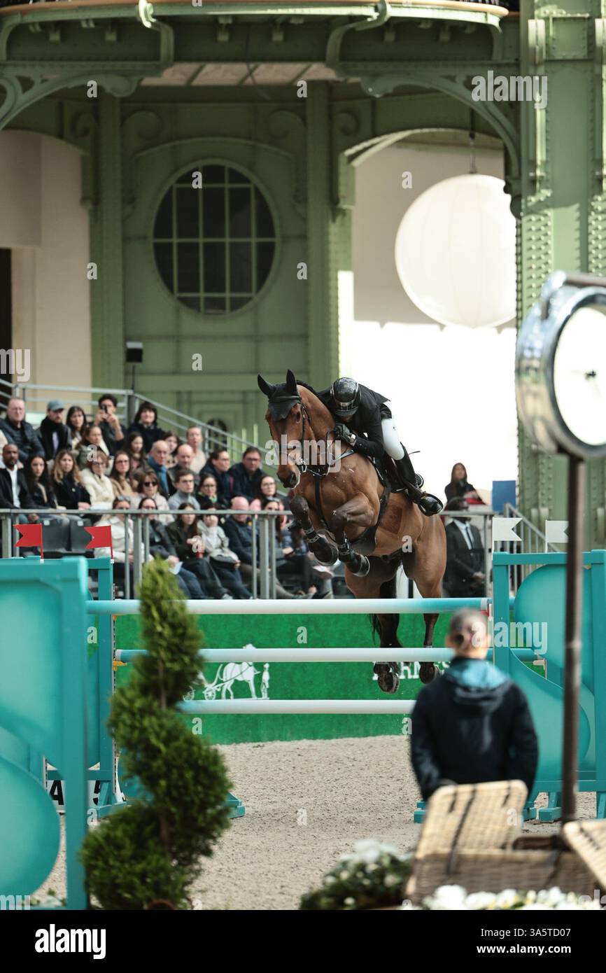 Paris, France. 23rd Mar, 2025. Rik HEMERYCK of Belgium with Inoui du ...