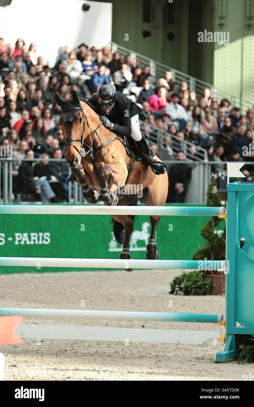 Paris, France. 23rd Mar, 2025. Rik HEMERYCK of Belgium with Inoui du ...