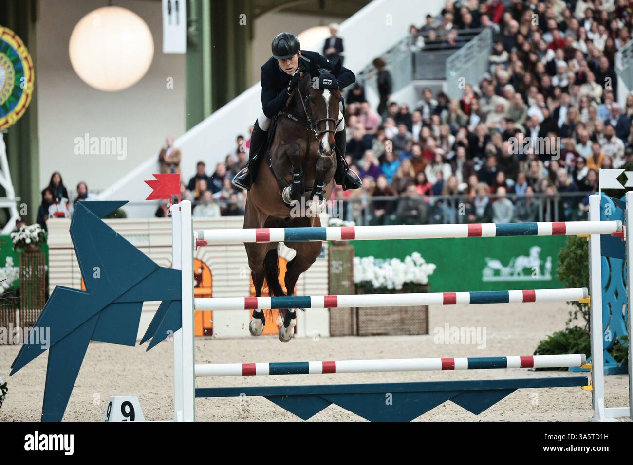 Paris, France. 23rd Mar, 2025. Max KÜHNER of Austria with Eic julius ...