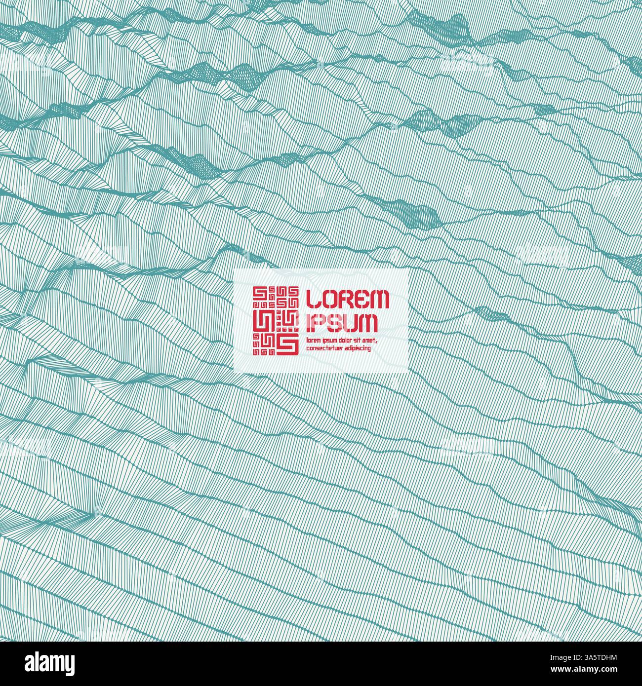 Lattice Structure. Science or Technology Background. Graphic Design. 3D ...