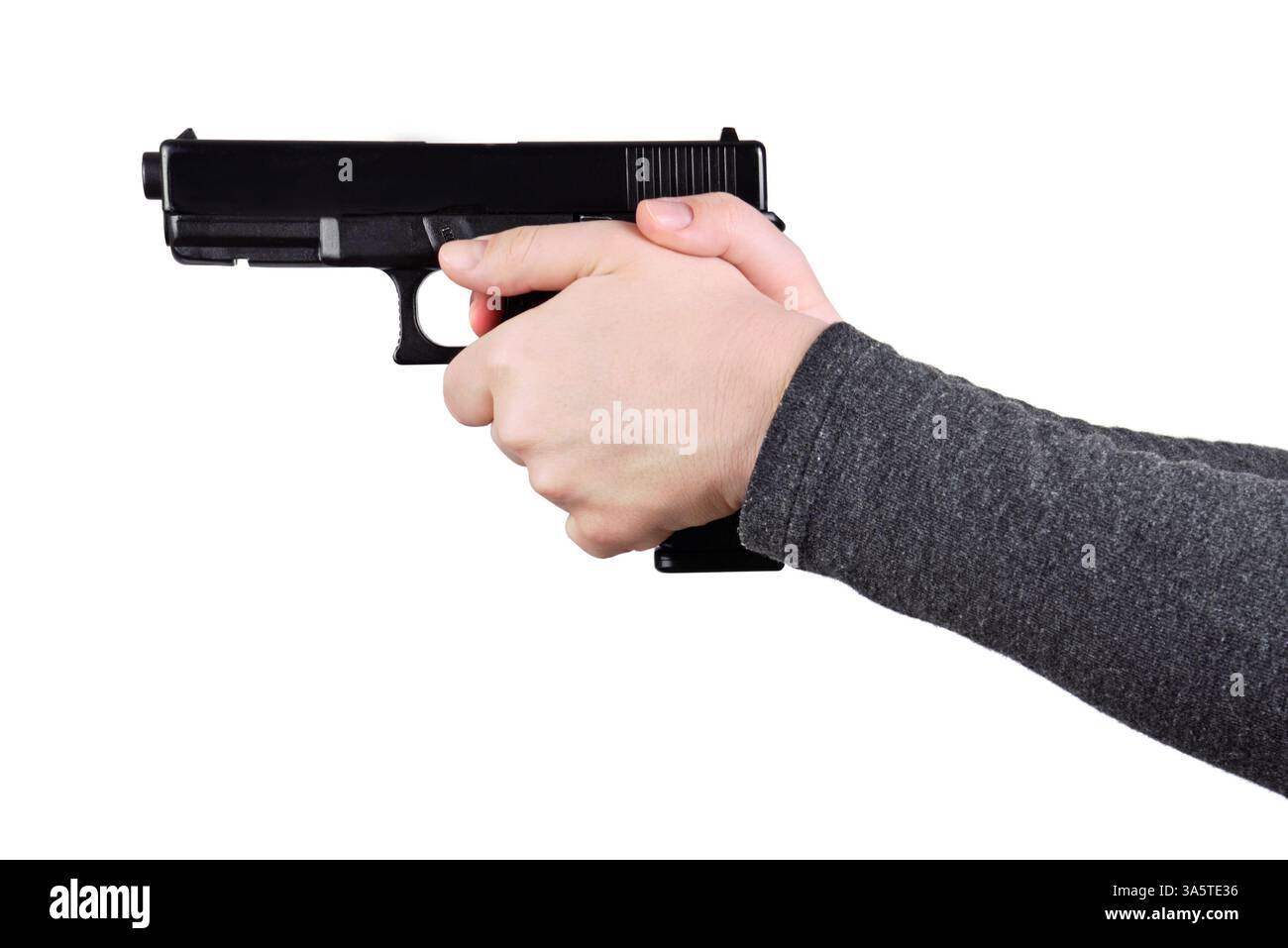 Close view woman dark Cut Out Stock Images & Pictures - Alamy