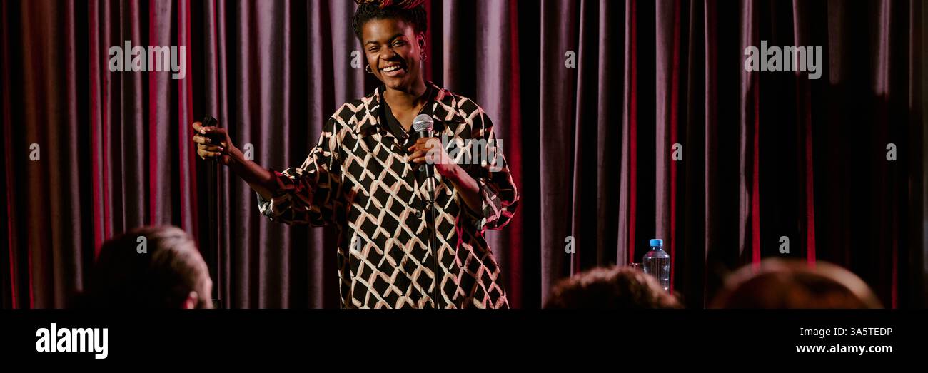 African american comedian wearing hi-res stock photography and images ...