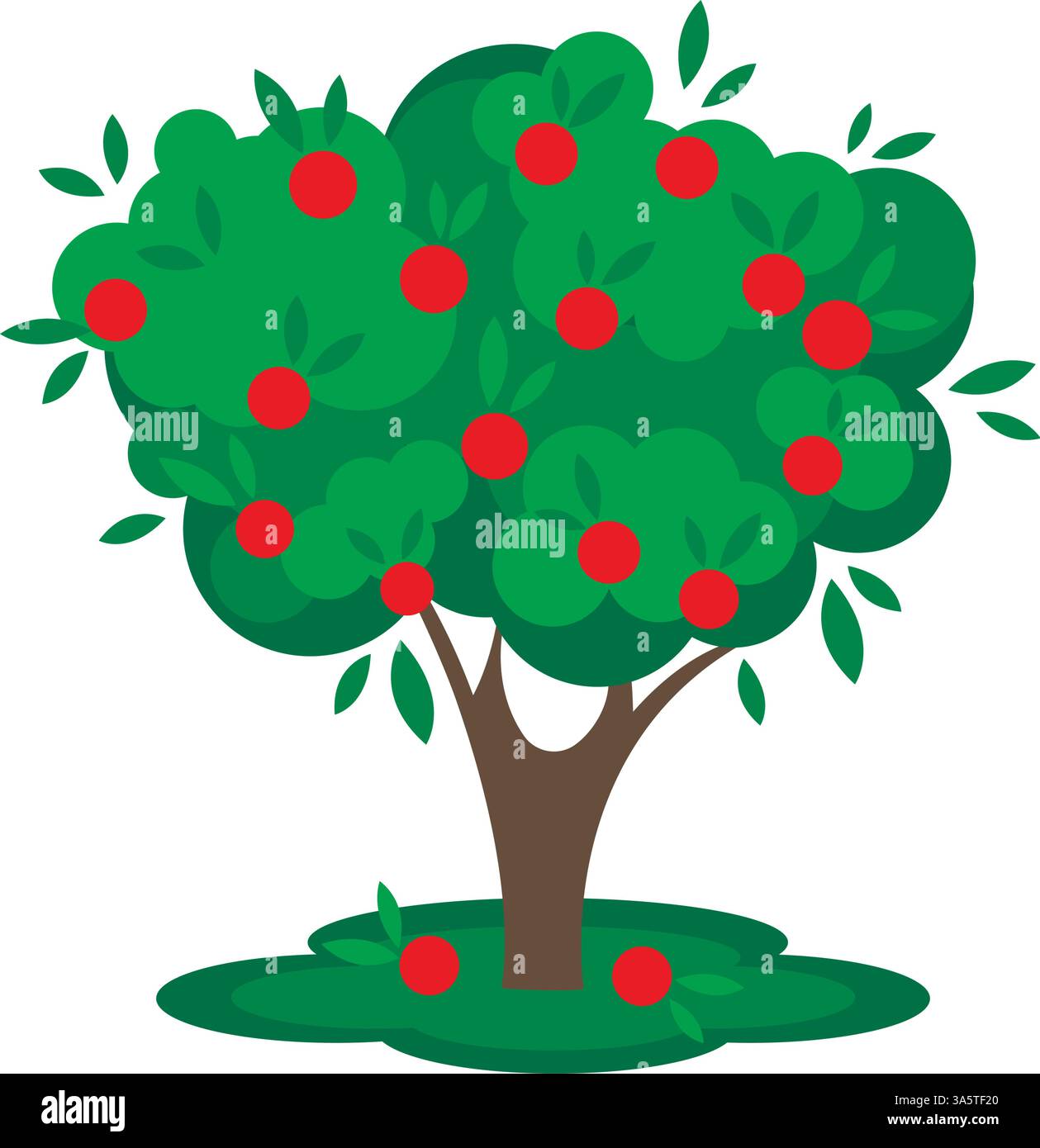 Lush farmland produce growing Cut Out Stock Images & Pictures - Alamy