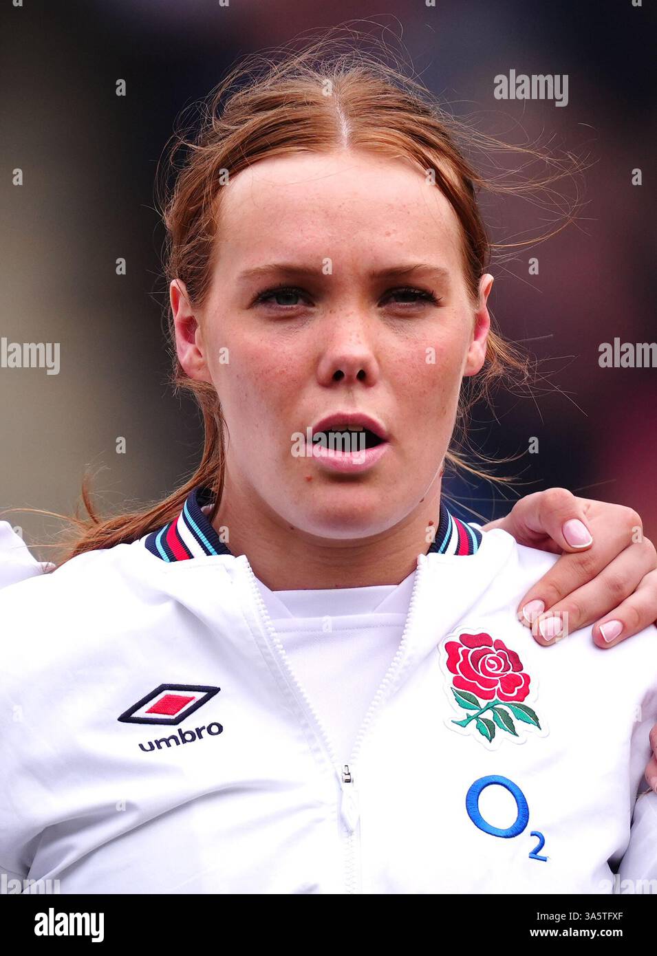England's Mia Venner before the Guinness Women's Six Nations match at ...
