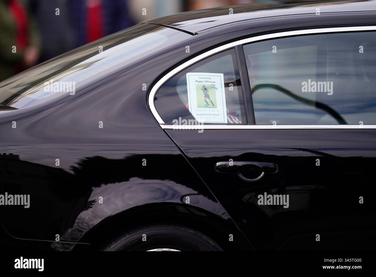 The order of service for the funeral of 10-year-old Poppy Atkinson is ...