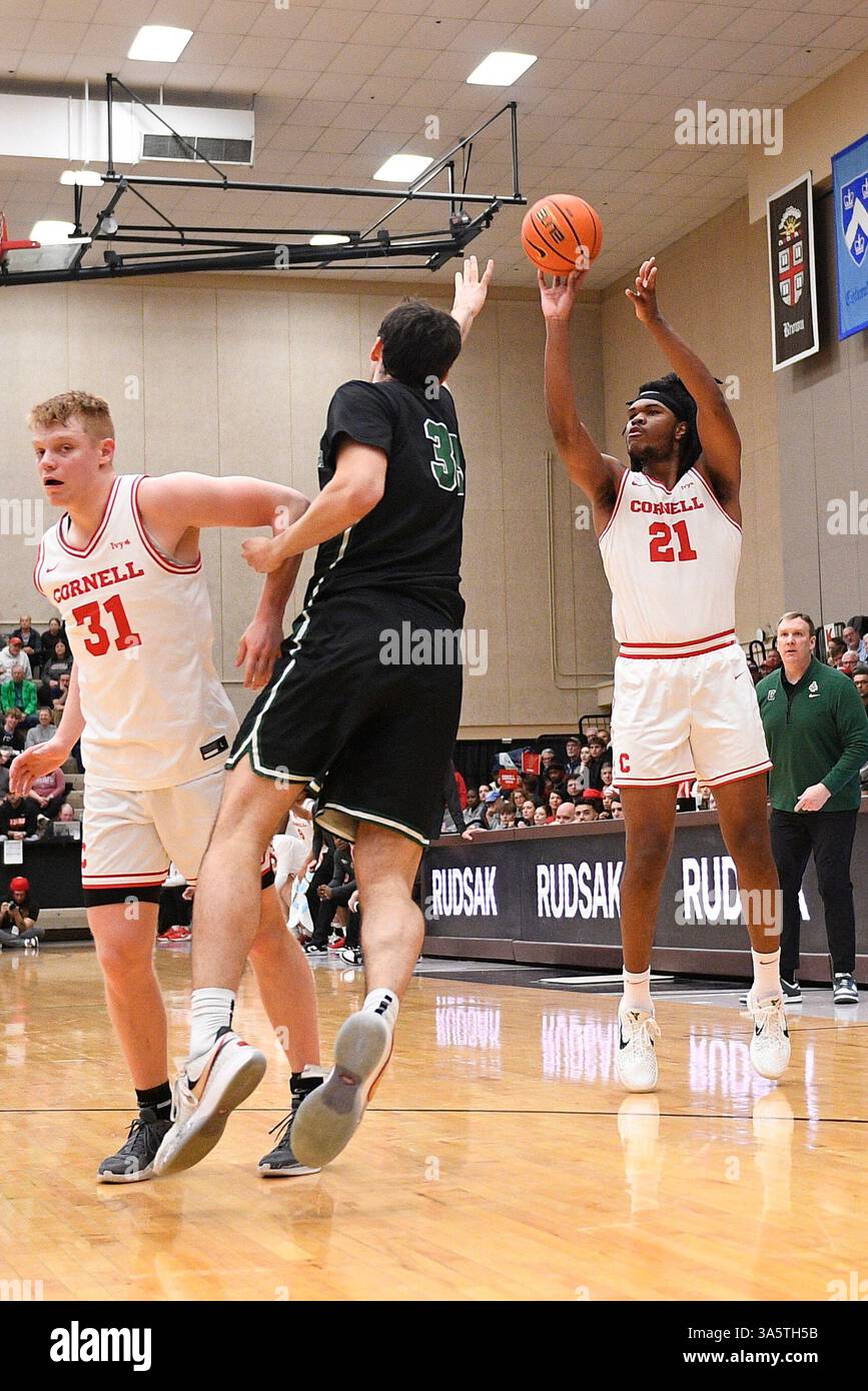 PROVIDENCE, RI - MARCH 15: Cornell Big Red forward Guy Ragland Jr. (21 ...