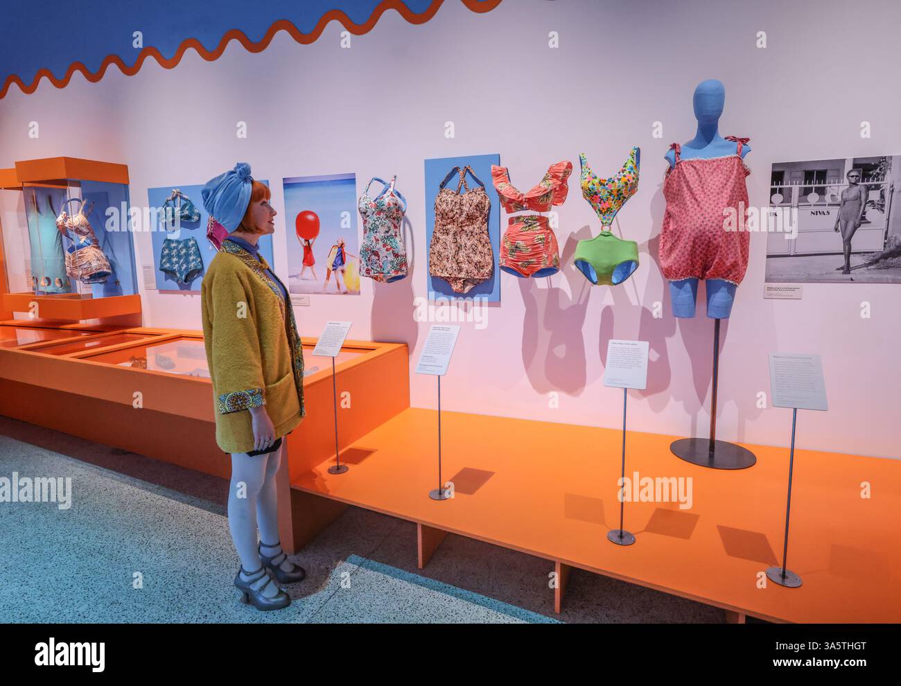 the Design Museum, London 24 March 2025 Splash! A Century of Swimming ...